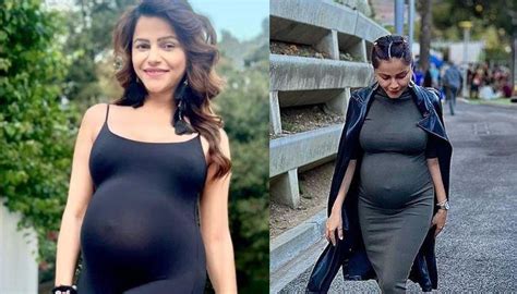 Rubina Dilaik Looks Gorgeous In A Green Bodycon Dress Slays Maternity