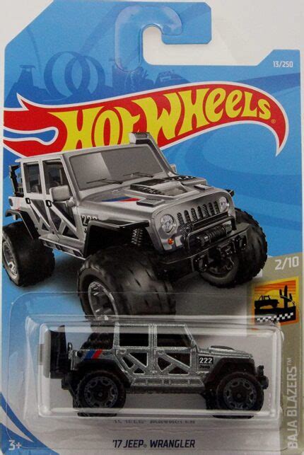 Hot Wheels Jeep Wrangler 17 Fyf48 Crazy 4 Diecasts