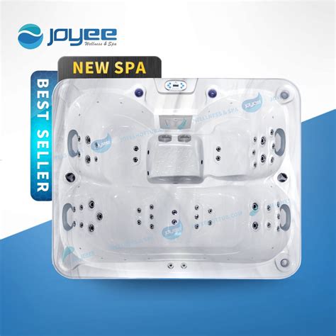 Joyee Outdoor Spa Pool 4 Persons Massage Spa Hot Tub With Bluetooth