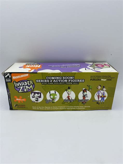 Palisades Toys Nickelodeon Invader Zim Figurines Of Doom Pack Zim Gi