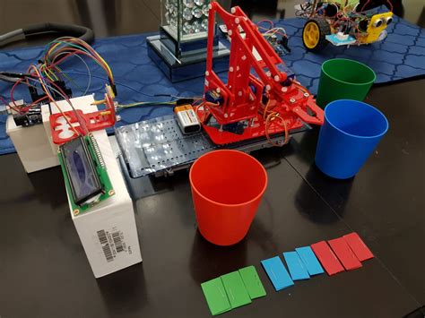 Arduino4everyone Project 14 Arduino Robot Arm Color Detection And Sorting