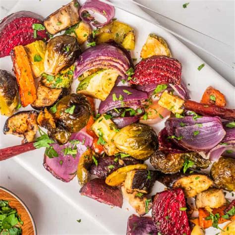 The Best Roasted Vegetable Salad Urban Farmie