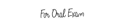 98 For Oral Exam Name Signature Style Ideas Amazing Name Signature