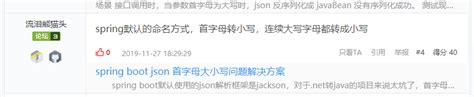 Springboot无法使用实体类接收参数和返回实体首字母大写变小写bootstrap接收实体字段时 为什么会自动变成小写 Csdn博客