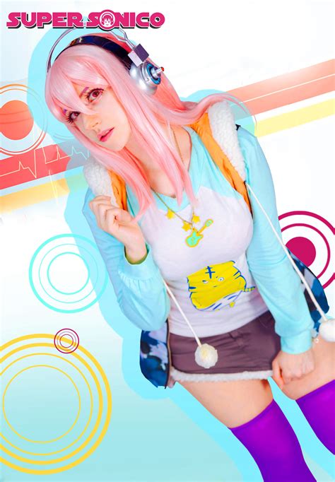 Super Sonico Cosplay By Biancaexciana On Deviantart