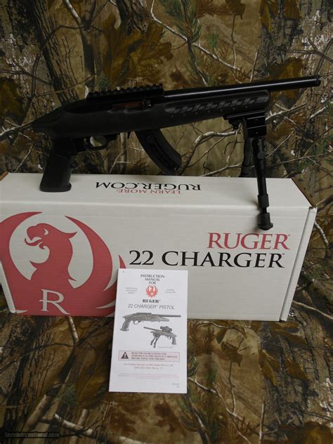 Ruger Charger 22 Lr 04923 10 Barrel Optic Ready Comes With Bi