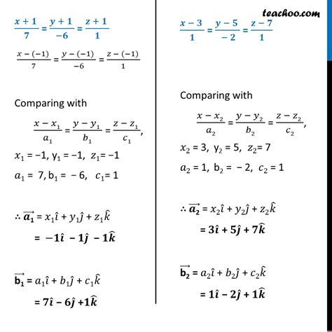 Find Shortest Distance Between Lines 3d Geometry Vector Cartesian