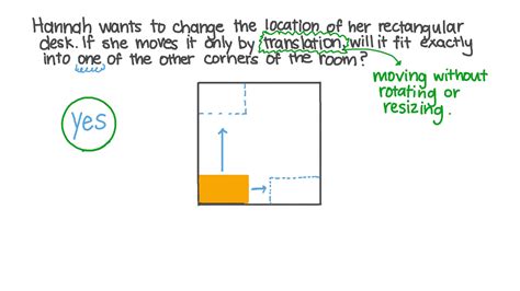 question video properties of geometric translation nagwa