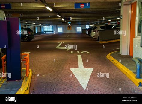 Exit Of A Parking Garage Stock Photo Alamy