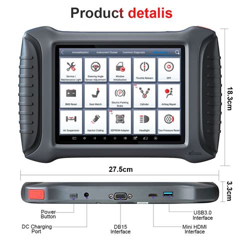 XTOOL X100 PAD3 Tablet Key Programmer With KC100 Global Version