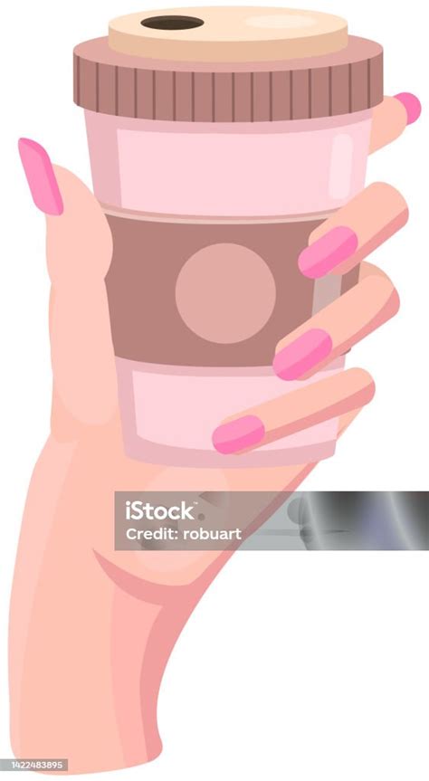 뜨겁고 상쾌한 음료가 담긴 종이 컵 커피 음료 한잔 향기로운 아라비카 로부스타를 가져 가라 그리기에 대한 스톡 벡터 아트 및 기타 이미지 Istock