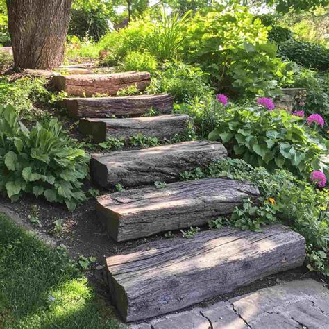 23 Beautiful And Practical Garden Staircase Ideas Youll Love