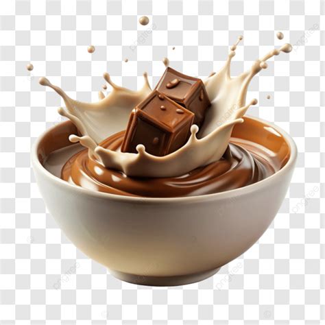 스플래시 우유가 튀는 초콜릿 한 그릇 초콜릿 3d 우유가 튀는 글래시 튀김 Png 일러스트 및 이미지 에 대한 무료 다운로드 Pngtree
