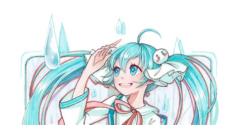 可愛い 晴天娃娃初音 Iniのイラスト Pixiv
