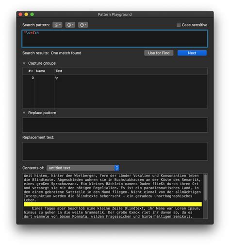 GREP Befehle Live Testen Mit BBEdit Publishing Blog