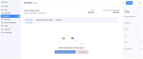 Submitting Reports User Guide Zoho Expense