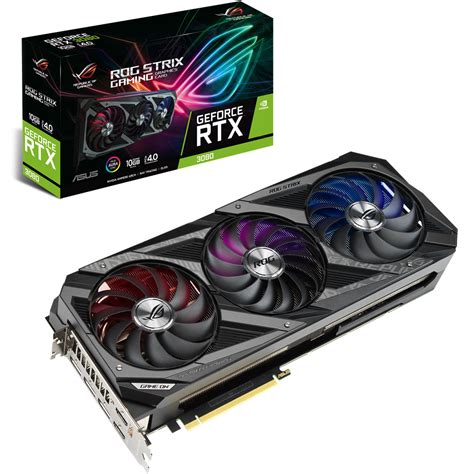 Buy ASUS ROG Strix GeForce RTX 3080 OC 10GB [ROG-STRIX-RTX3080-O10G ...