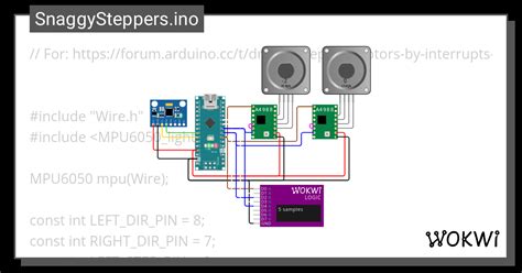 Driving Stepper Motors By Interrupts Nema17 A4988 Mpu6050 Nano Classic Nano Arduino Forum