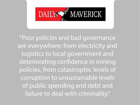 Cde Bad Policy Choices Poor Governance Weak Leadership Are