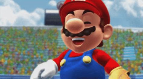 Mario Super Sluggers Mario Mario Super Sluggers Mario Happy