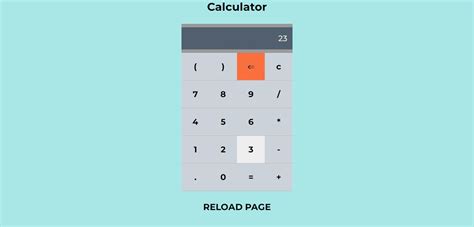 Github Nurak23calculator Js A Calculator Built Using Javascript