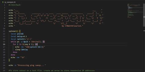 Github Cybwithflouriship Sweeper Script Ip Sweeper Script Is A Script That Will Ping All The