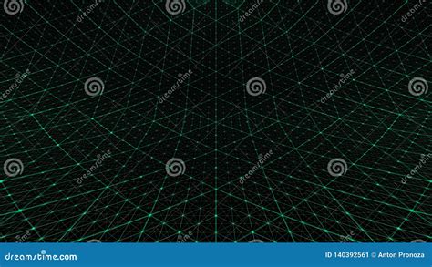 Distorted Grid Pattern Background Stock Image Image Of Geometric