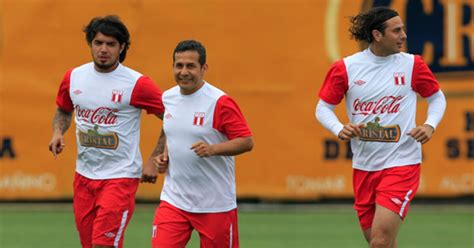 Humala Entrenó Con La Selección Peruana Infobae
