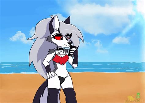 Loona On The Beach Loona Helluva Boss Know Your Meme