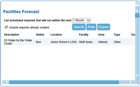 Work Order Request Widgets Support Hub