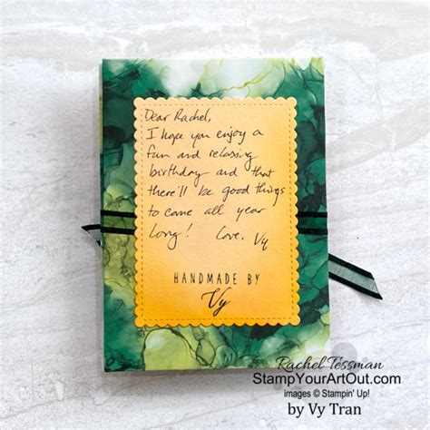 Wonderful Snowflakes Gatefold Box Card Stamp Your Art Out
