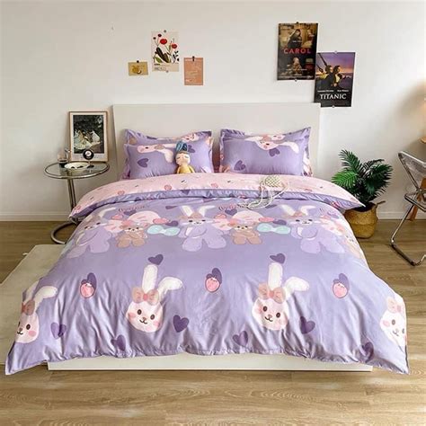 ชุดผ้าปูที่นอน ผ้าปูที่นอน ผ้านวม ชุดเครื่องนอน ครบชุด6ชิ้น มีขนาด 3 5ฟุต 5ฟต 6ฟุต Shopee Thailand