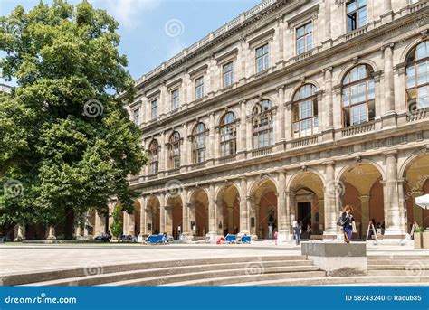 The University Of Vienna Universitat Wien Editorial Image Image Of