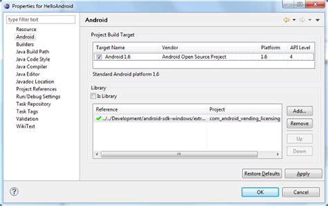 Setting Up For Licensing Android Developers
