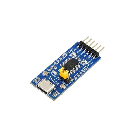 Waveshare FT232 USB To UART TTL Module USB C Connector