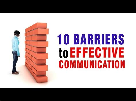 Barriers To Effective Communication