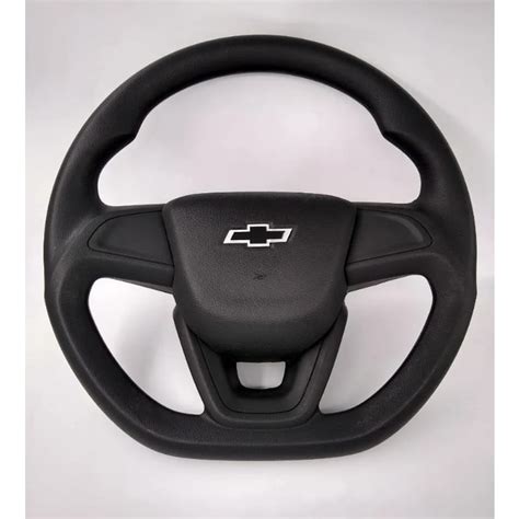 Volante Esportivo Novo Onix Prata Montana Frente Agile 2010 A 2014