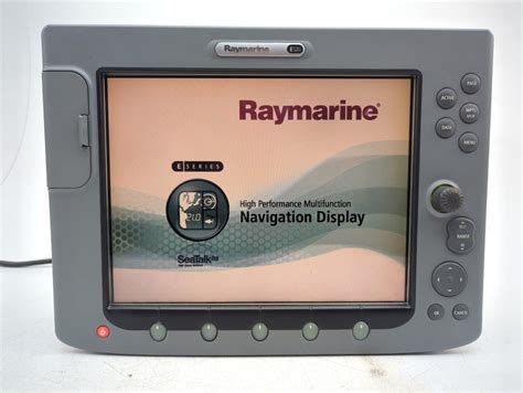 Raymarine E120 E02013 Color 121 Fishfinder Radar Gps Chartplotter Mf