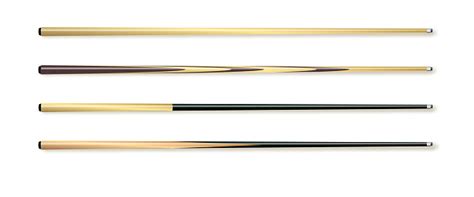 당구 스누커에 대한 단서 사실적인 템플릿 큐 스포츠를 위한 다양한 디자인의 나무 막대기 벡터 Fashion Show에 대한 스톡 벡터 아트 및 기타 이미지 Istock