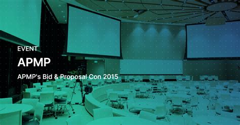 Apmps Bid And Proposal Con 2015 Visible Thread