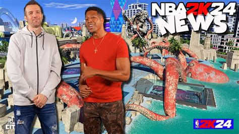 NBA 2K24 FULL CITY BREAKDOWN NEW Affiliations UNDER WATER Courts