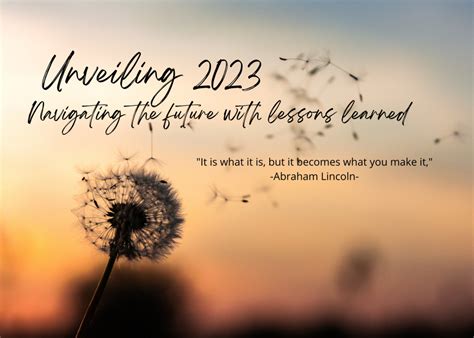 Unveiling 2023 Navigating The Future With Lessons Learned