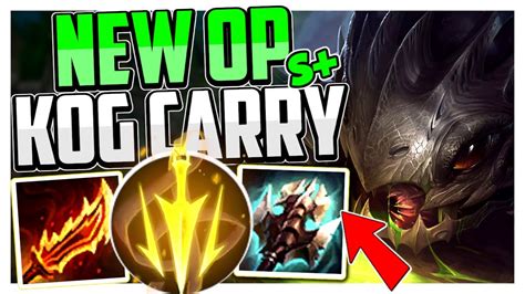 THIS KOG MAW BUILD TURNED HIM INTO THE 1 ADC MOST DAMAGE DEALT