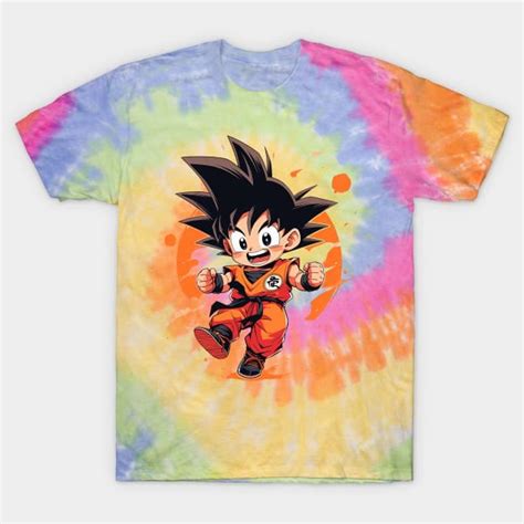 Kid Gokudragon Ball Tie Dye T Shirt Sold By Imperceptible Esme Sku