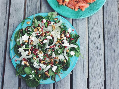 Julsallad med granatäpple och dijondressing Köket se