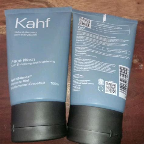 Jual Kahf Skin Energizing And Brightening Face Wash 100ml Kahf Oil