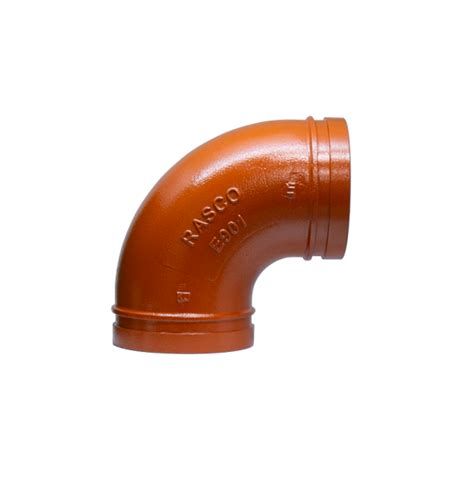 E901 Grooved Elbow 90º Standard Radius Reliable Sprinkler