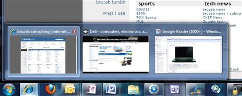 WINDOWS 7 TASKBAR Bruceb Consulting