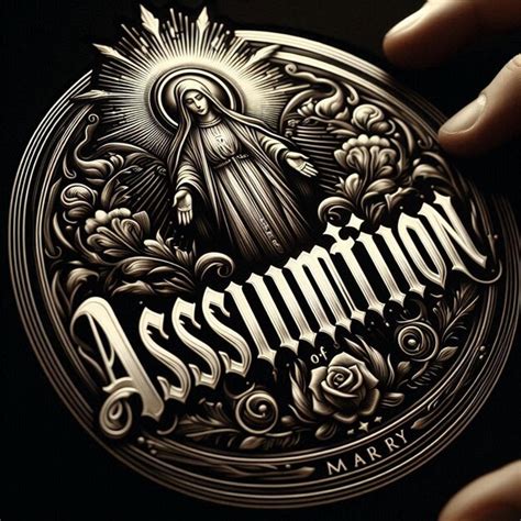 This Beautiful Mythological Image Is Generated For Assumption Of Mary