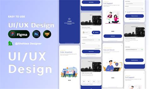 Do Mobile App Ui Ux Design Dashboard Website Ui Ux Design Using Figma By Shehbazkhattak0 Fiverr